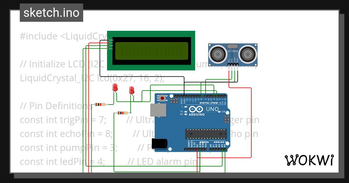 half project - Wokwi ESP32, STM32, Arduino Simulator