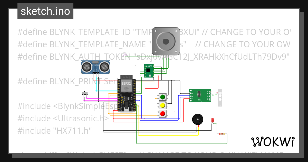 Project Mechatronic 12 (perfect) - Wokwi ESP32, STM32, Arduino Simulator