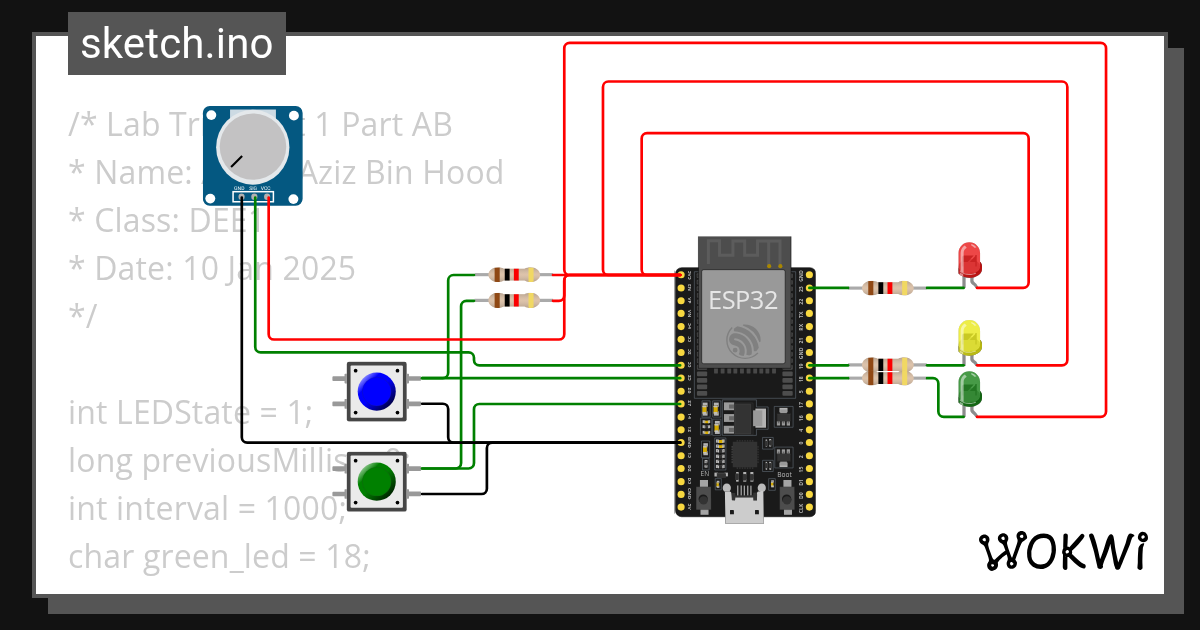 Wokwi - Online ESP32, STM32, Arduino Simulator Wokwi - Online ESP32, STM32, Arduino Simulator