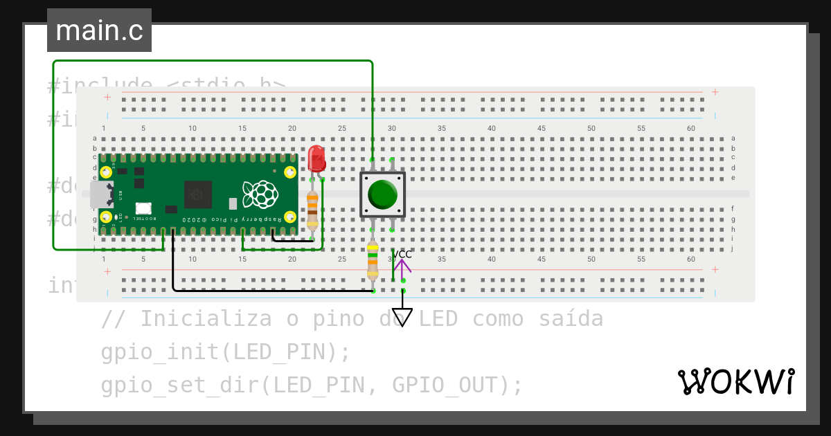 Blink Simples Wokwi Esp32 Stm32 Arduino Simulator 0036