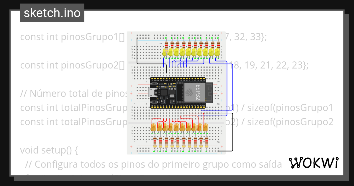 Wokwi - Online ESP32, STM32, Arduino Simulator