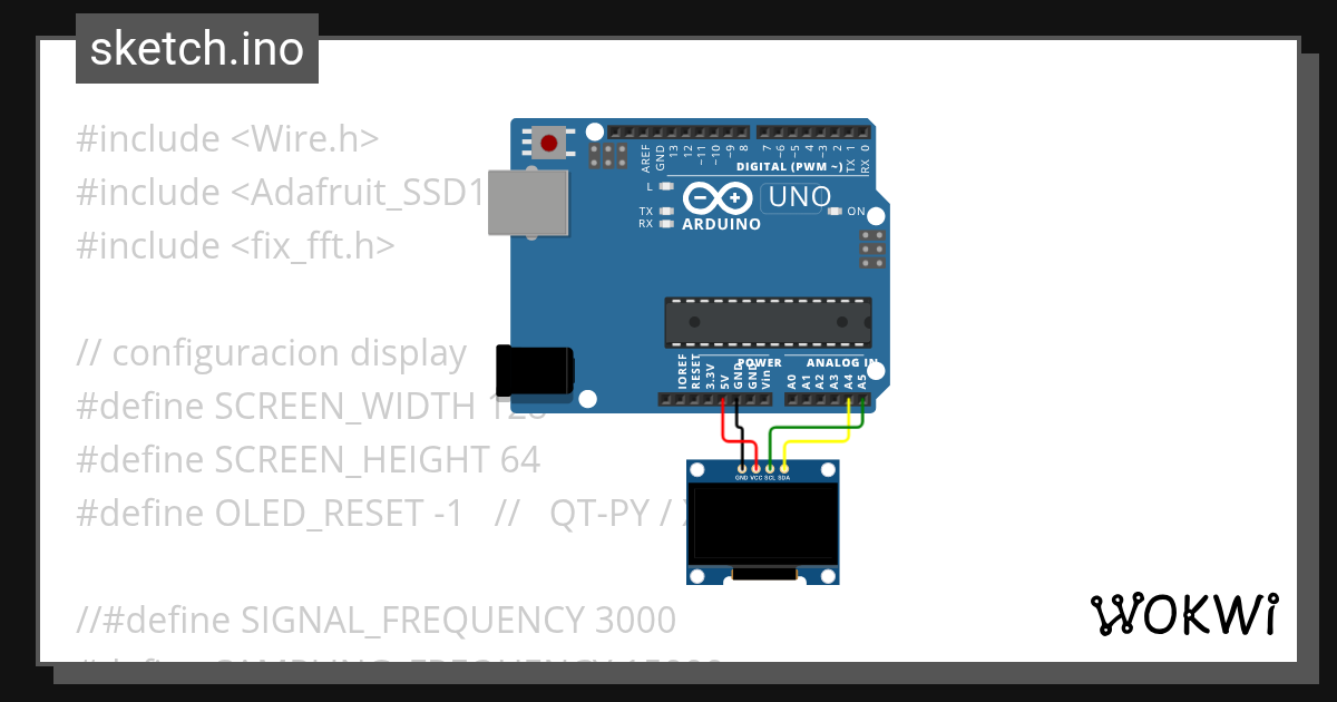 FFT - Wokwi ESP32, STM32, Arduino Simulator