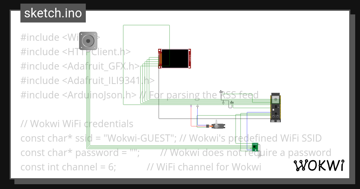 Wokwi - Online ESP32, STM32, Arduino Simulator