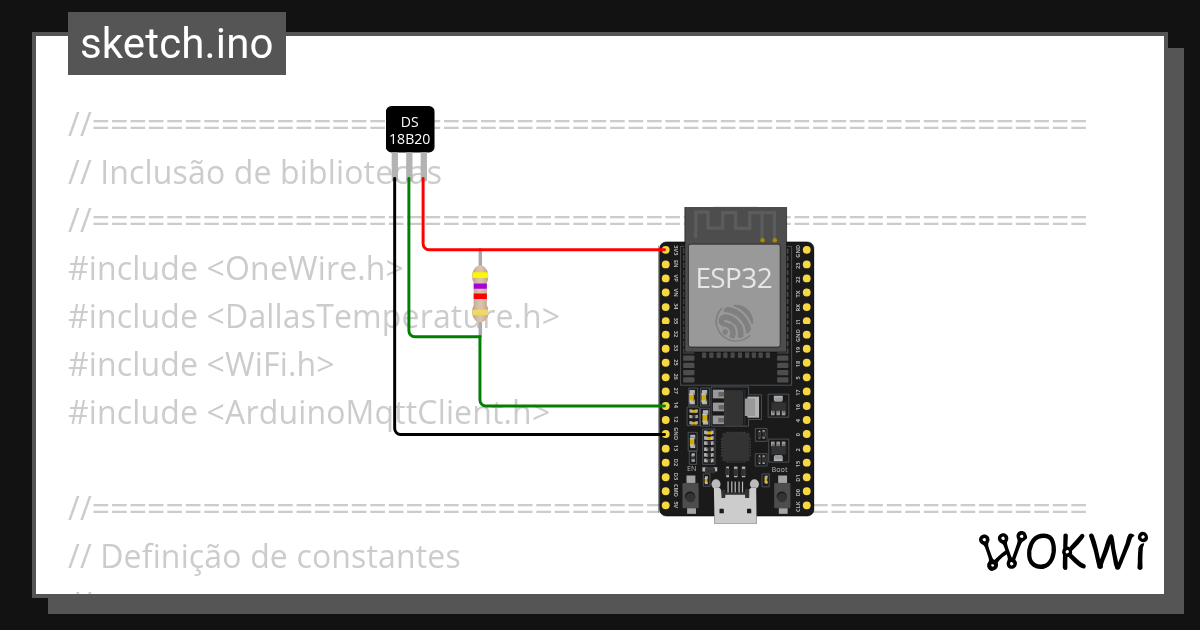 Wokwi - Online ESP32, STM32, Arduino Simulator