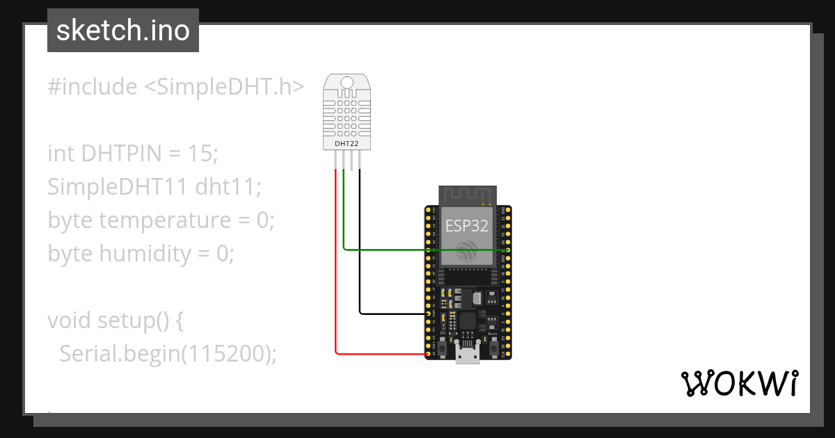 4 Dht Sensor Wokwi Esp32 Stm32 Arduino Simulator