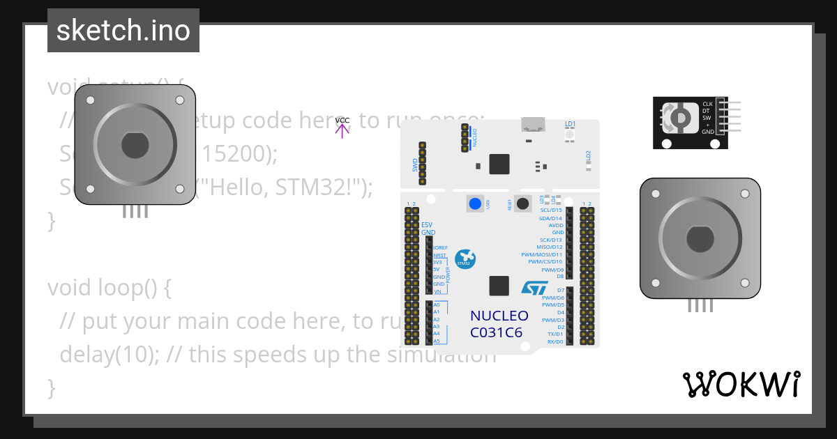Wokwi - Online ESP32, STM32, Arduino Simulator