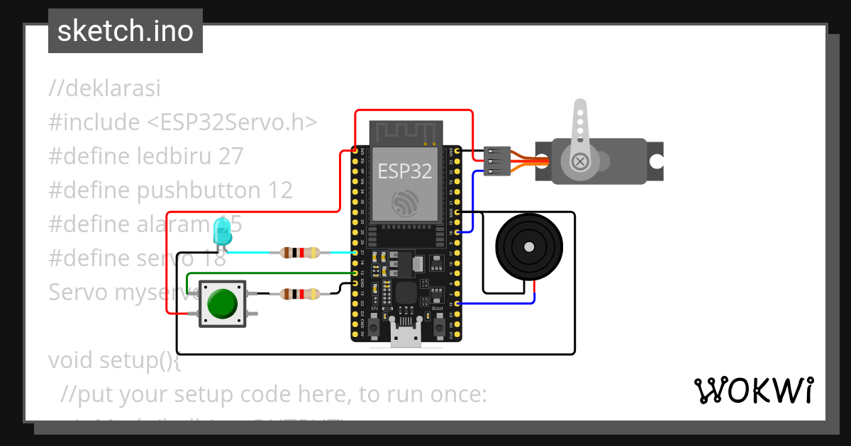 Wokwi - Online ESP32, STM32, Arduino Simulator