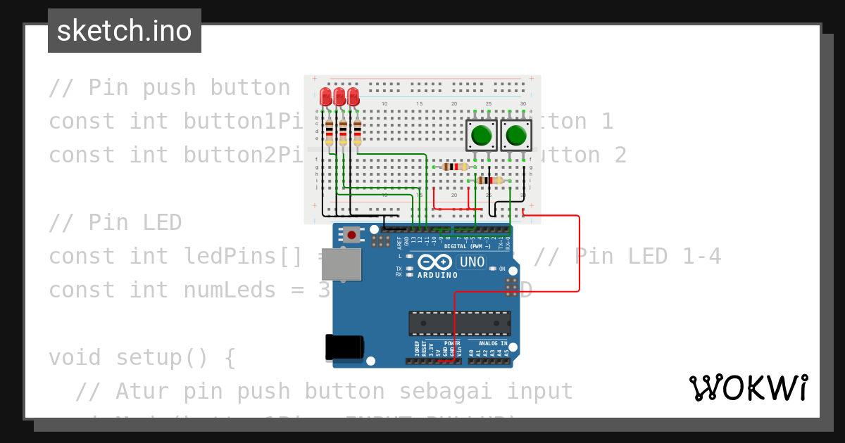 Soal Materi 3 Copy Wokwi Esp32 Stm32 Arduino Simulator