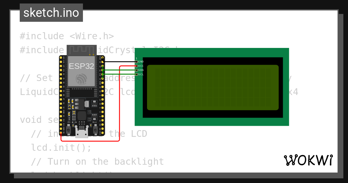 ใบงาน9ข้อ4 Wokwi Esp32 Stm32 Arduino Simulator 