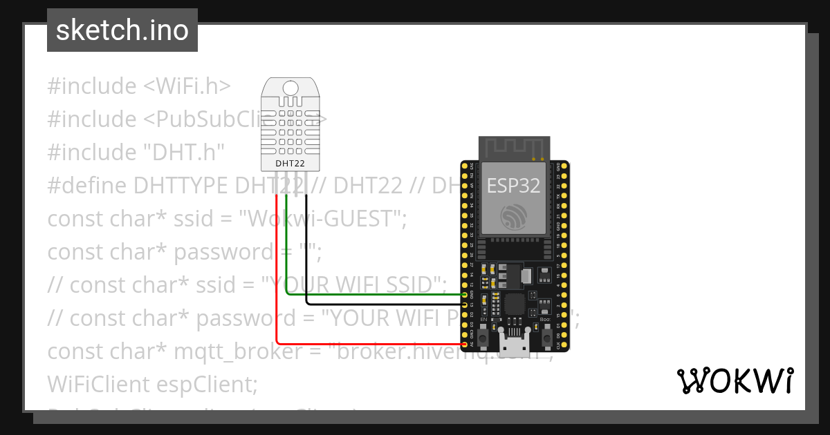 IOT#4 - Wokwi ESP32, STM32, Arduino Simulator