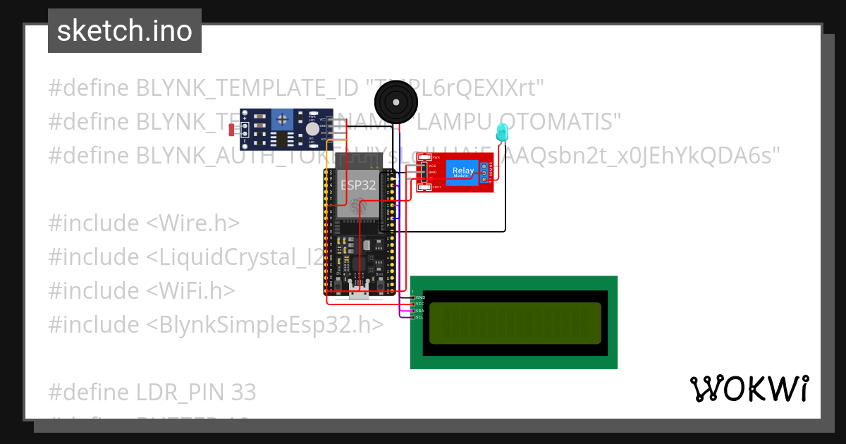 LDR-Blynk HEHE - Wokwi ESP32, STM32, Arduino Simulator