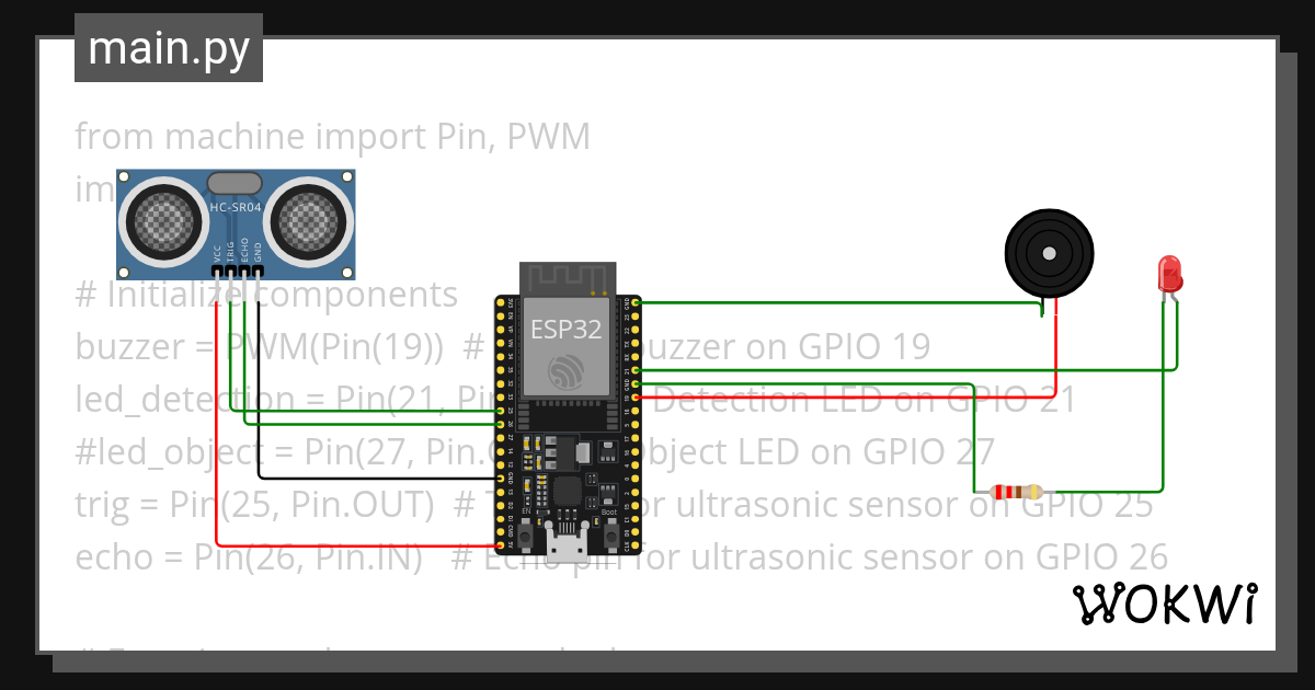 Forklift Safety System Copy - Wokwi ESP32, STM32, Arduino Simulator
