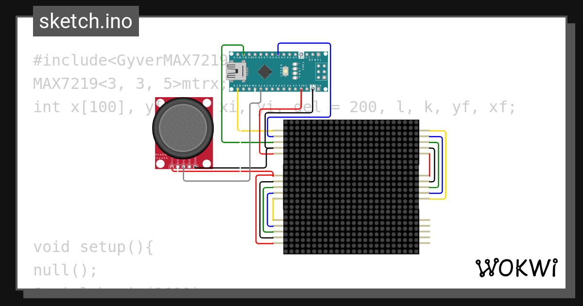 змейка Wokwi Esp32 Stm32 Arduino Simulator 8591