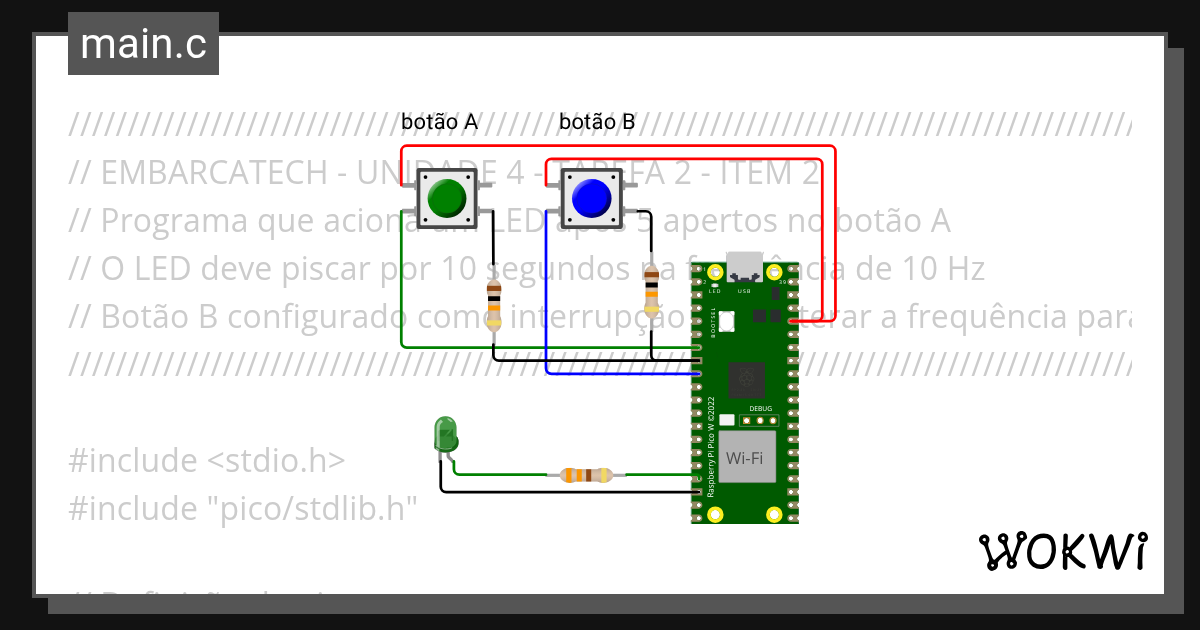 U4_T2.2 - Wokwi ESP32, STM32, Arduino Simulator