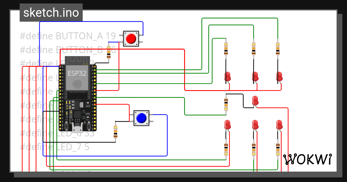 Lab02 - Wokwi ESP32, STM32, Arduino Simulator