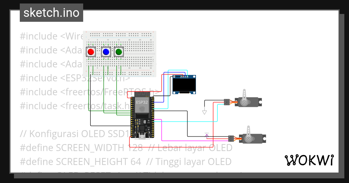 Wokwi - Online ESP32, STM32, Arduino Simulator