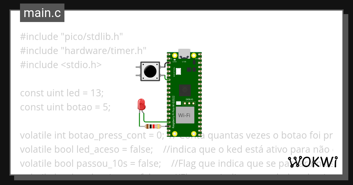 Unidade4_Tarefa2.1 - Wokwi ESP32, STM32, Arduino Simulator