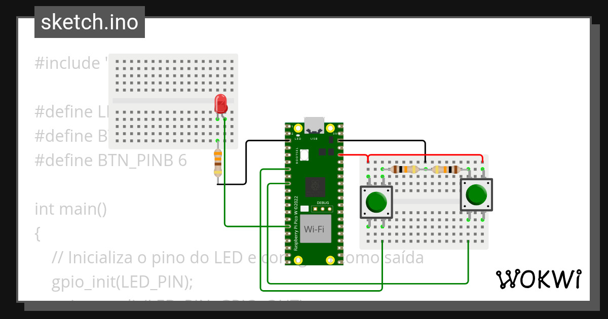 q2 - Wokwi ESP32, STM32, Arduino Simulator