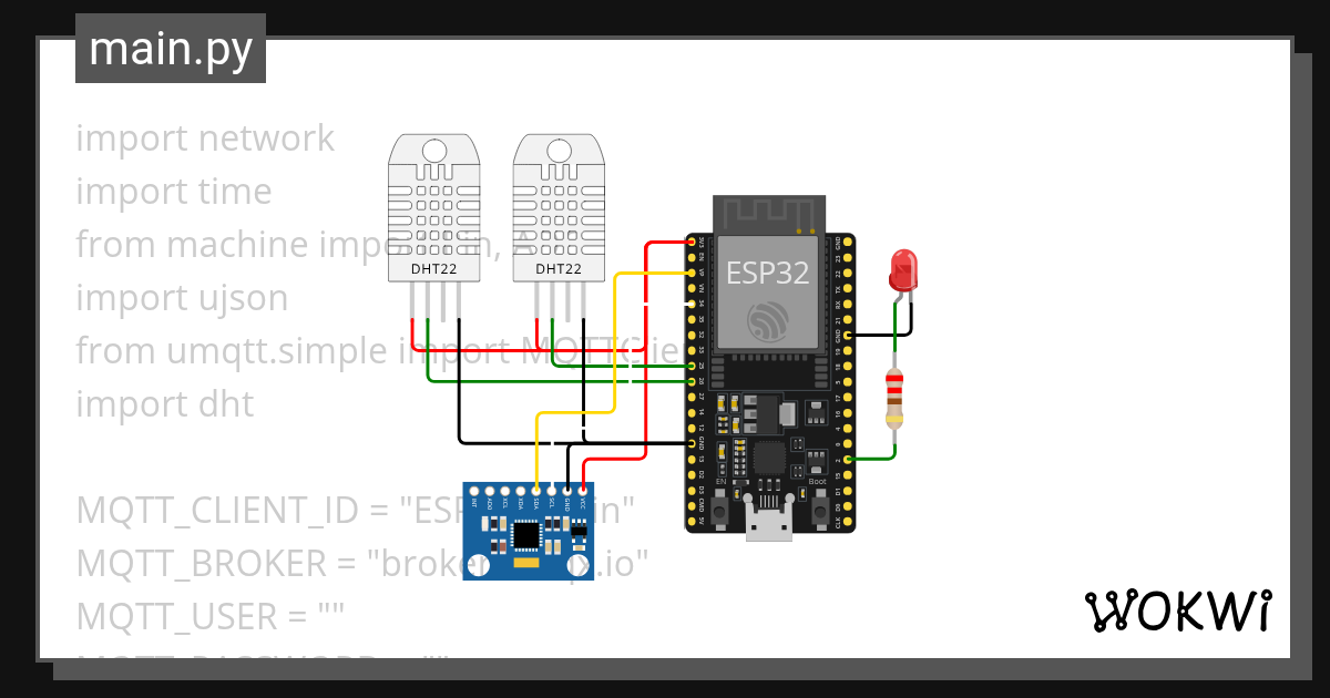 Wokwi - Online ESP32, STM32, Arduino Simulator