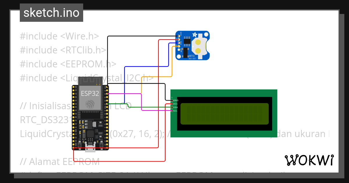 Wokwi - Online ESP32, STM32, Arduino Simulator