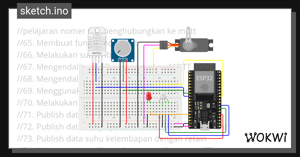 Wokwi - Online ESP32, STM32, Arduino Simulator