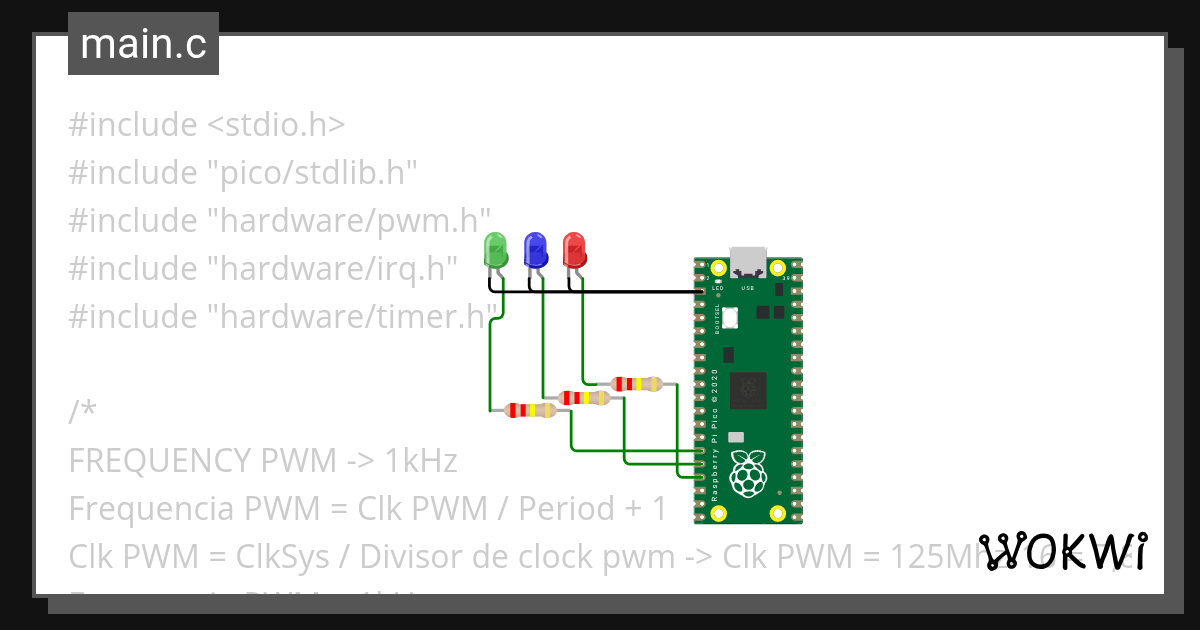 Unit4 5- PWM - Wokwi ESP32, STM32, Arduino Simulator