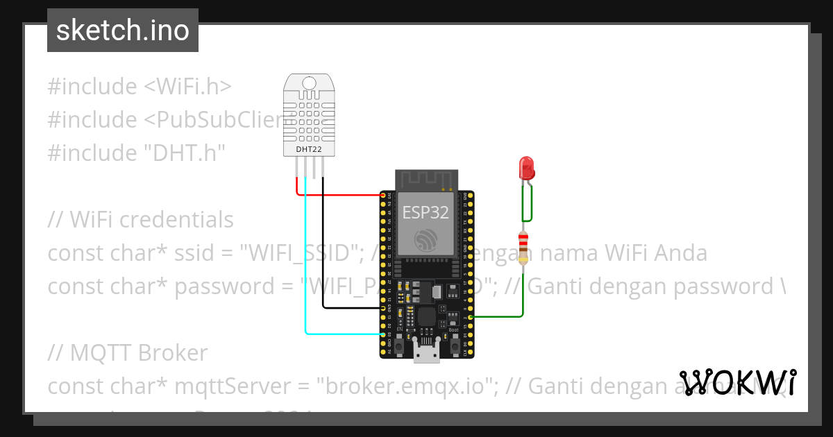 Wokwi - Online ESP32, STM32, Arduino Simulator