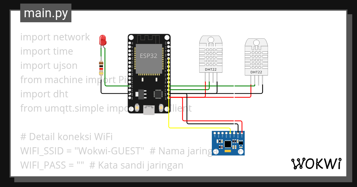 Wokwi - Online ESP32, STM32, Arduino Simulator