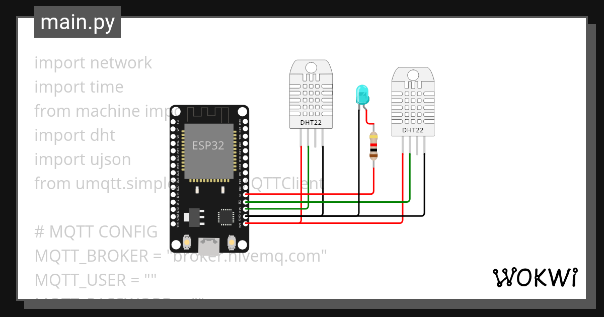 Wokwi - Online ESP32, STM32, Arduino Simulator