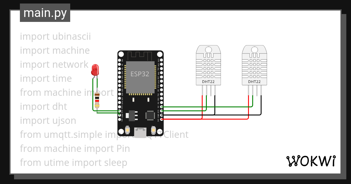 UNI188-los hermanos codificadores - Wokwi ESP32, STM32, Arduino Simulator