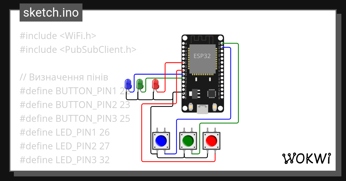 Lab3 Ex2.1 Ruslan - Wokwi ESP32, STM32, Arduino Simulator