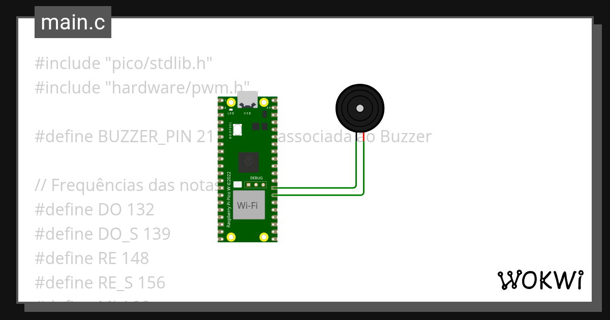 megalovania - Wokwi ESP32, STM32, Arduino Simulator