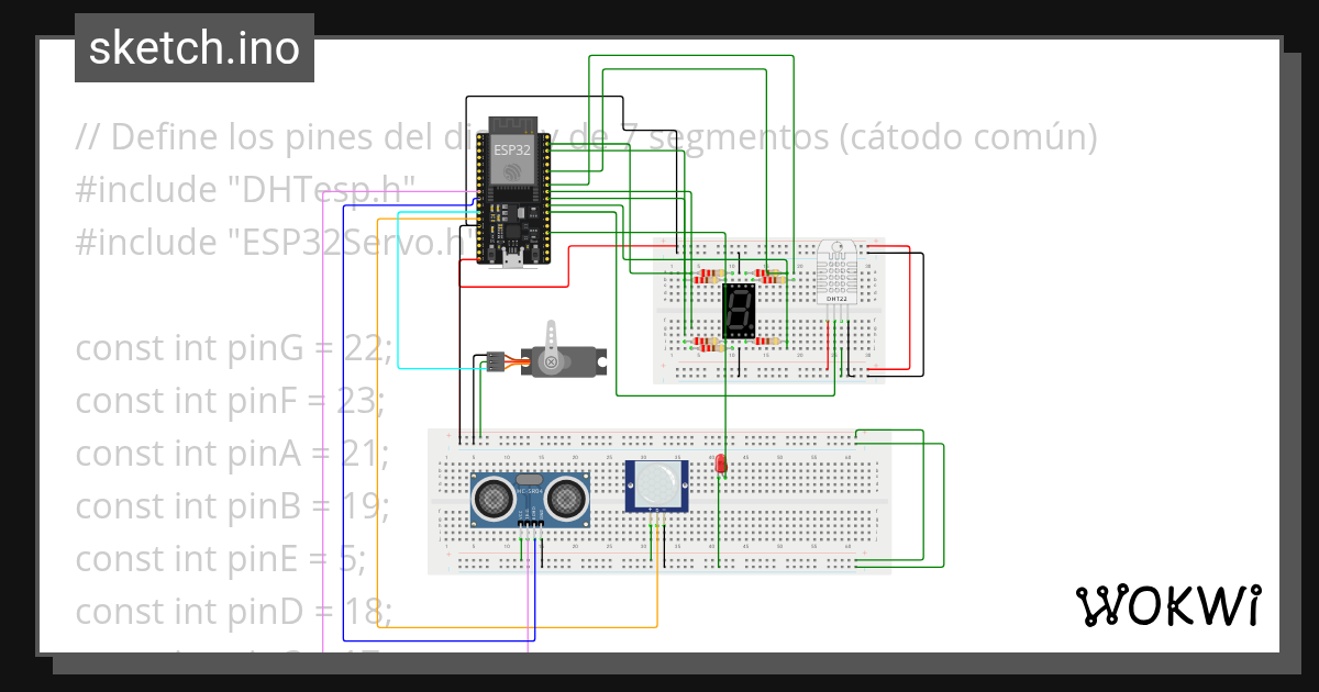 Proyecto Actividad 11 Wokwi Esp32 Stm32 Arduino Simulator 