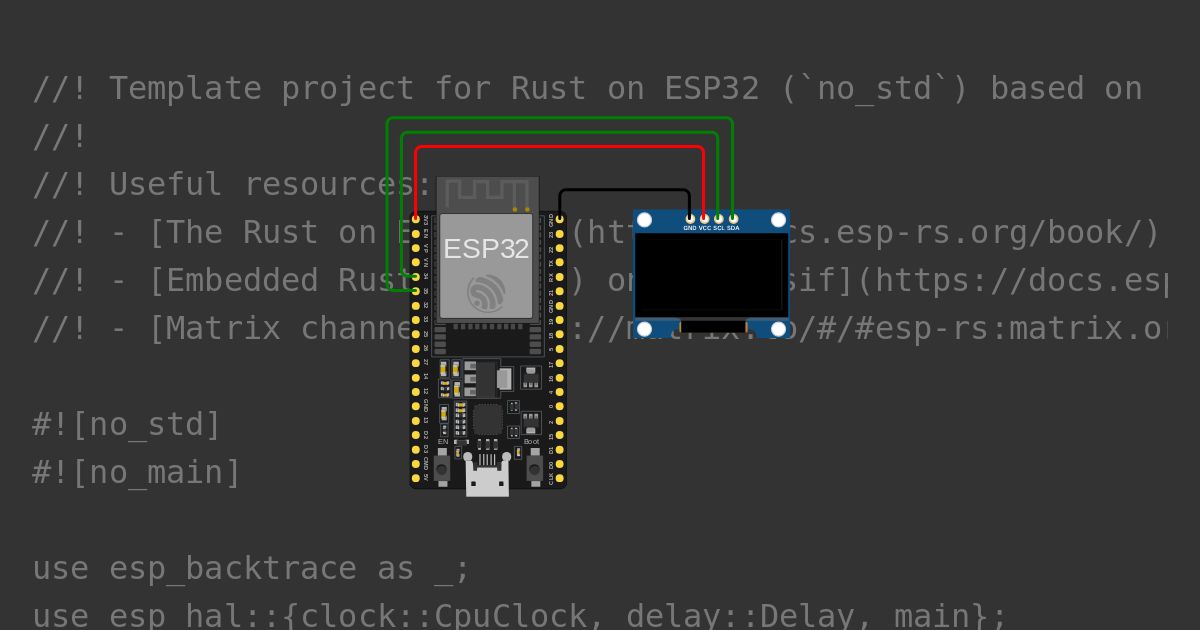 Rust On Wokwi Online Esp32 Stm32 Arduino Simulator