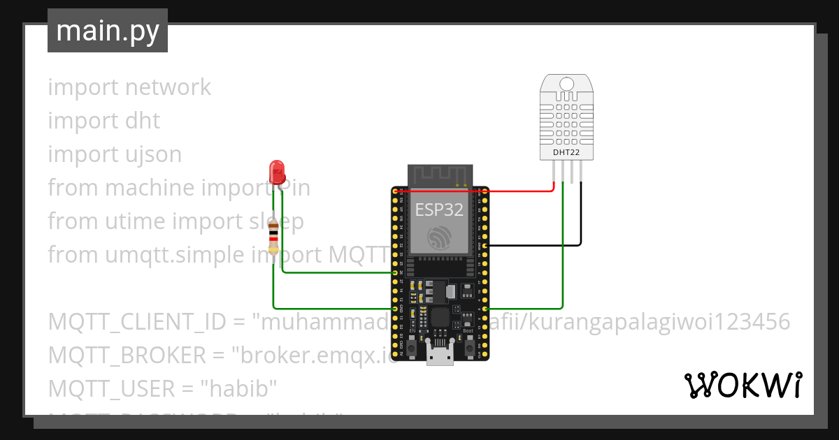 HSC087 - KELOMPOK SIC 3 Copy - Wokwi ESP32, STM32, Arduino Simulator