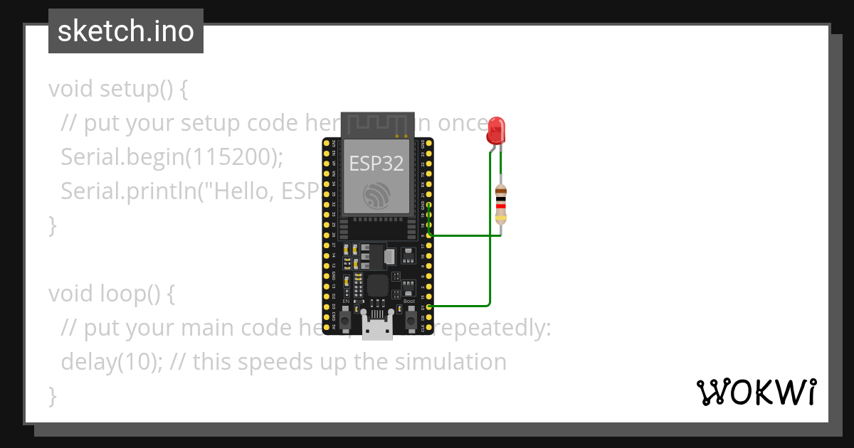 SIC - Wokwi ESP32, STM32, Arduino Simulator