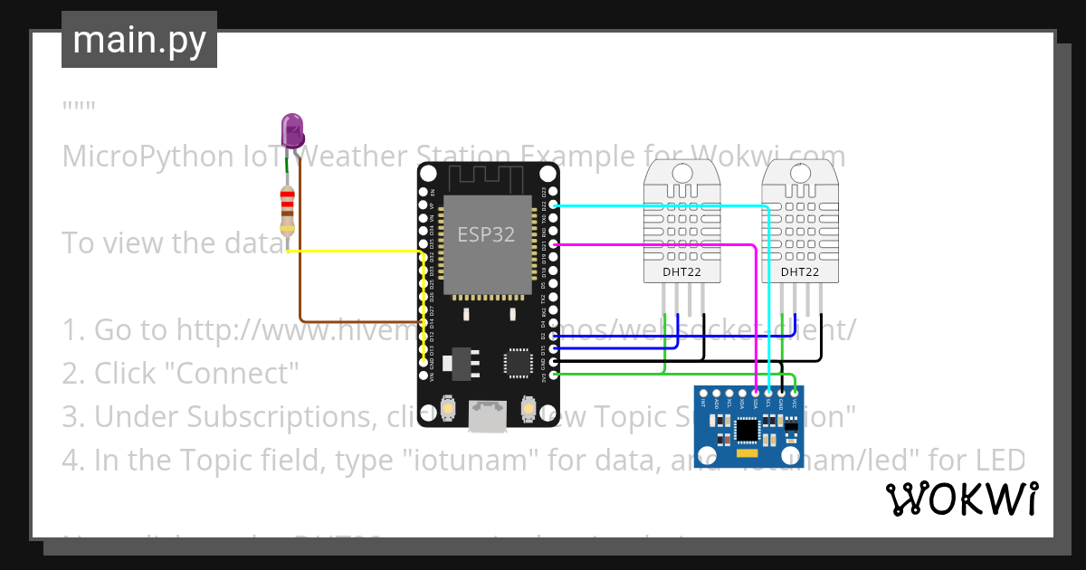 UNI046 - Sapienza - Wokwi ESP32, STM32, Arduino Simulator