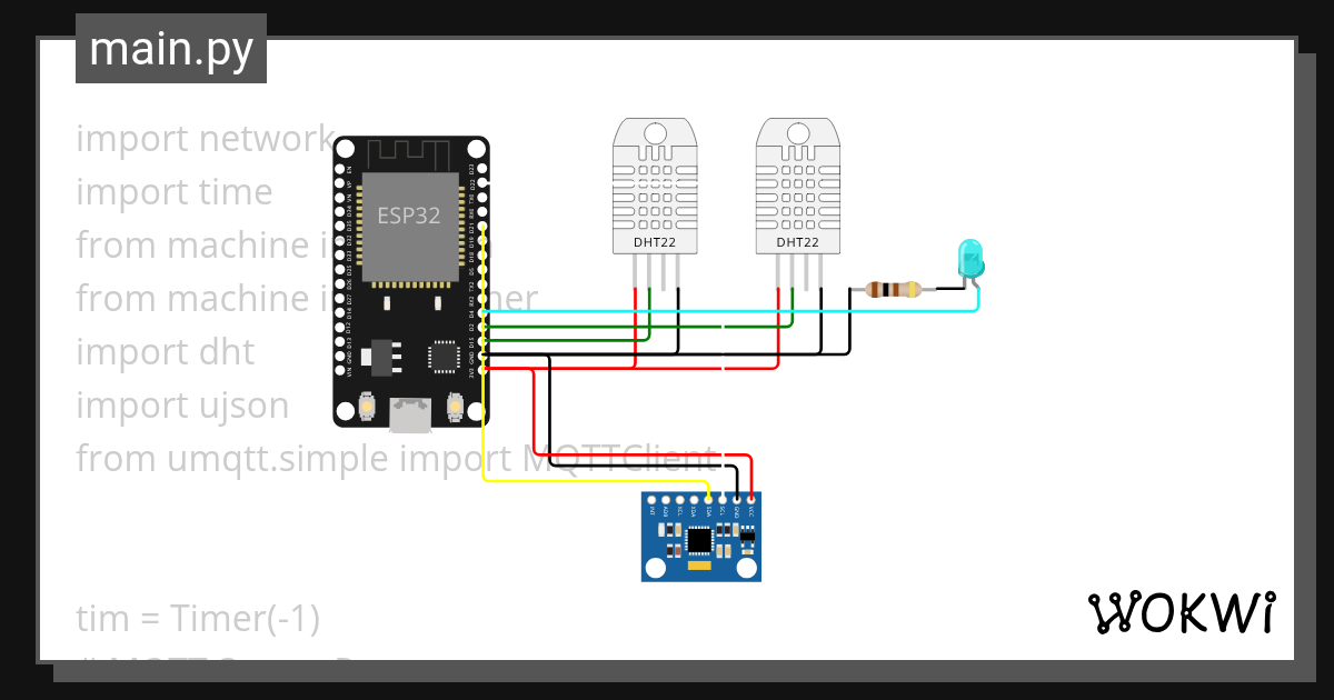 Micropython Blink Esp32 Copy Wokwi Esp32 Stm32 Arduino Simulator 