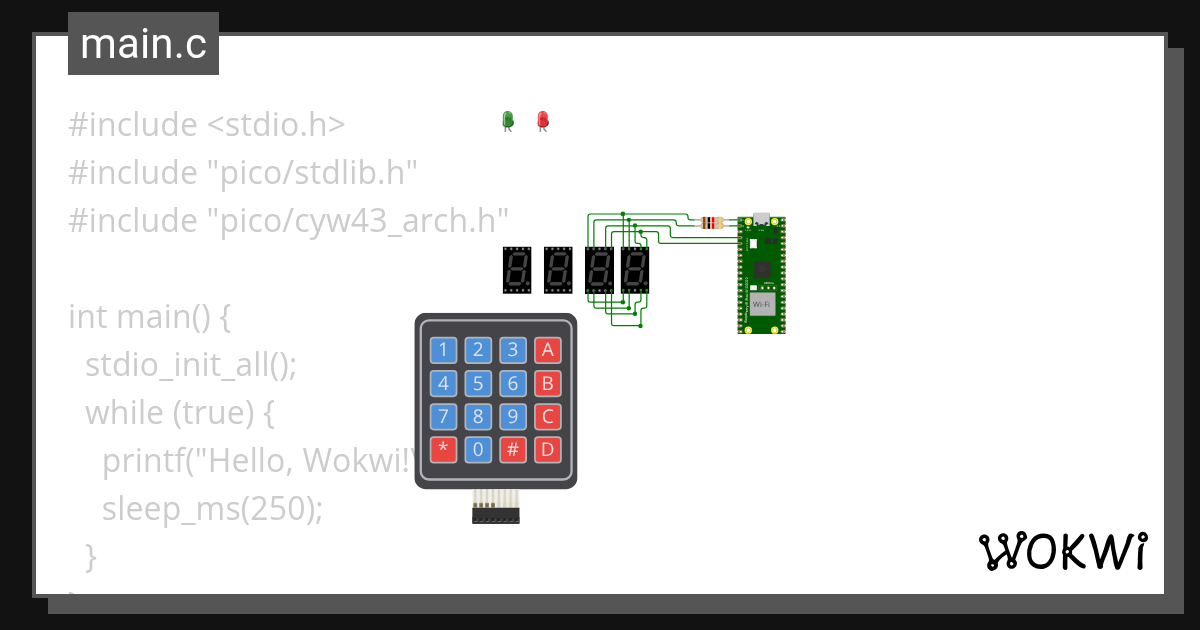 Temporizador Wokwi Esp32 Stm32 Arduino Simulator 