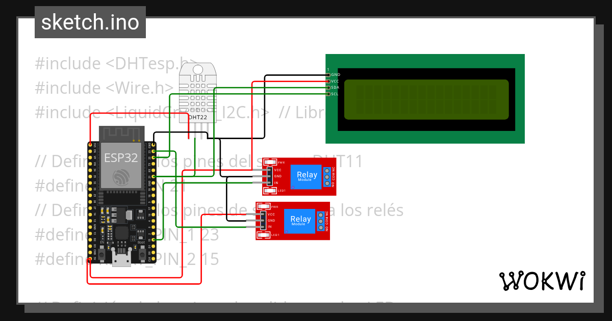 Proyecto - Wokwi ESP32, STM32, Arduino Simulator