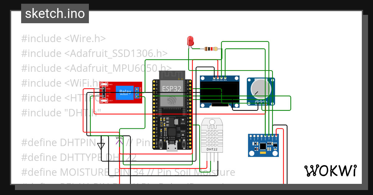 Smart Garden System Copy - Wokwi ESP32, STM32, Arduino Simulator