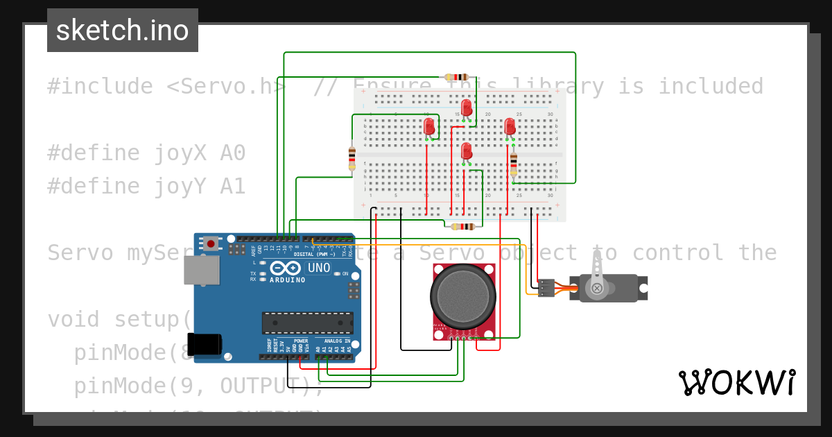 Joystickledservo And Arduino Wokwi Esp32 Stm32 Arduino Simulator 9705