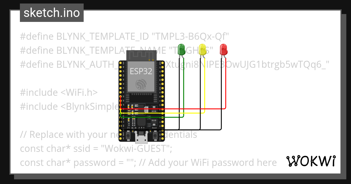 Wokwi - Online ESP32, STM32, Arduino Simulator