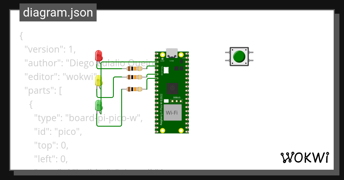 farol - Wokwi ESP32, STM32, Arduino Simulator