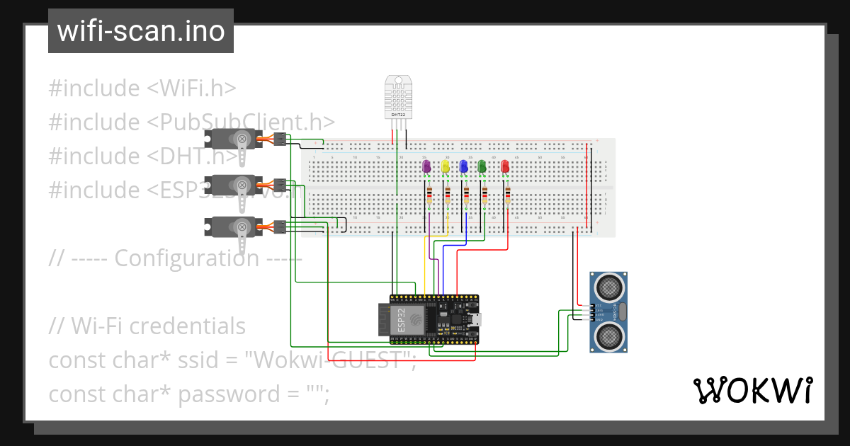 Wokwi - Online ESP32, STM32, Arduino Simulator