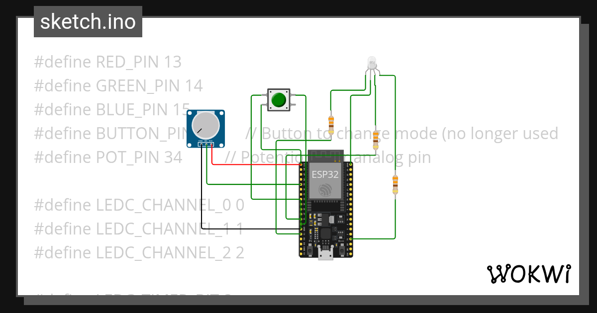 Wokwi - Online ESP32, STM32, Arduino Simulator
