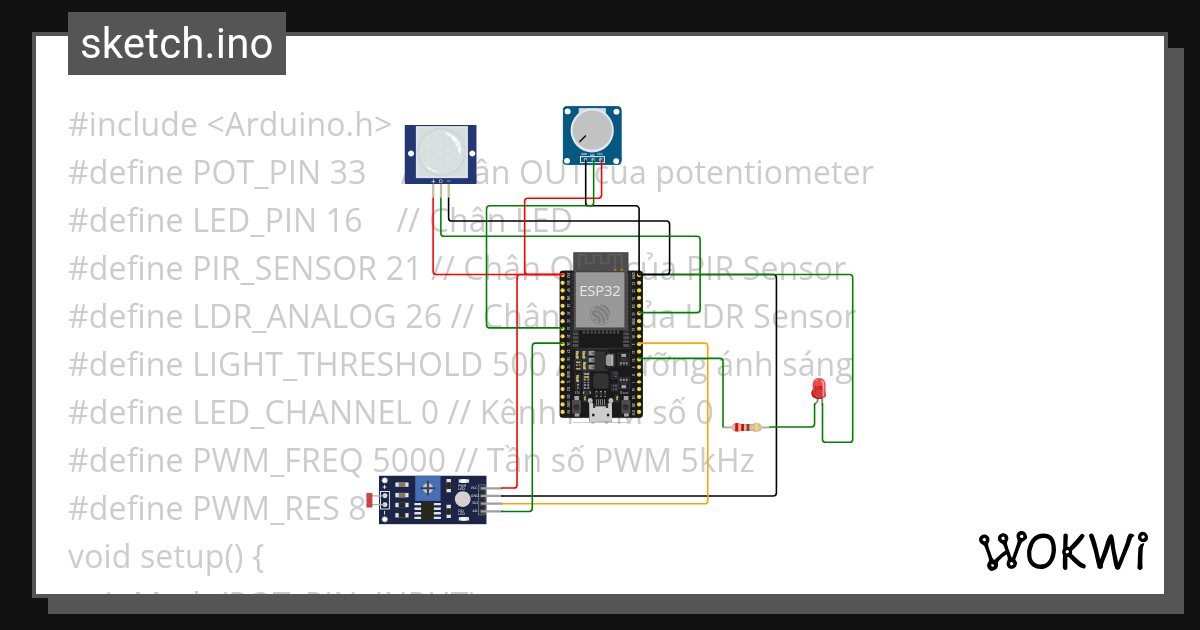 Wokwi - Online ESP32, STM32, Arduino Simulator