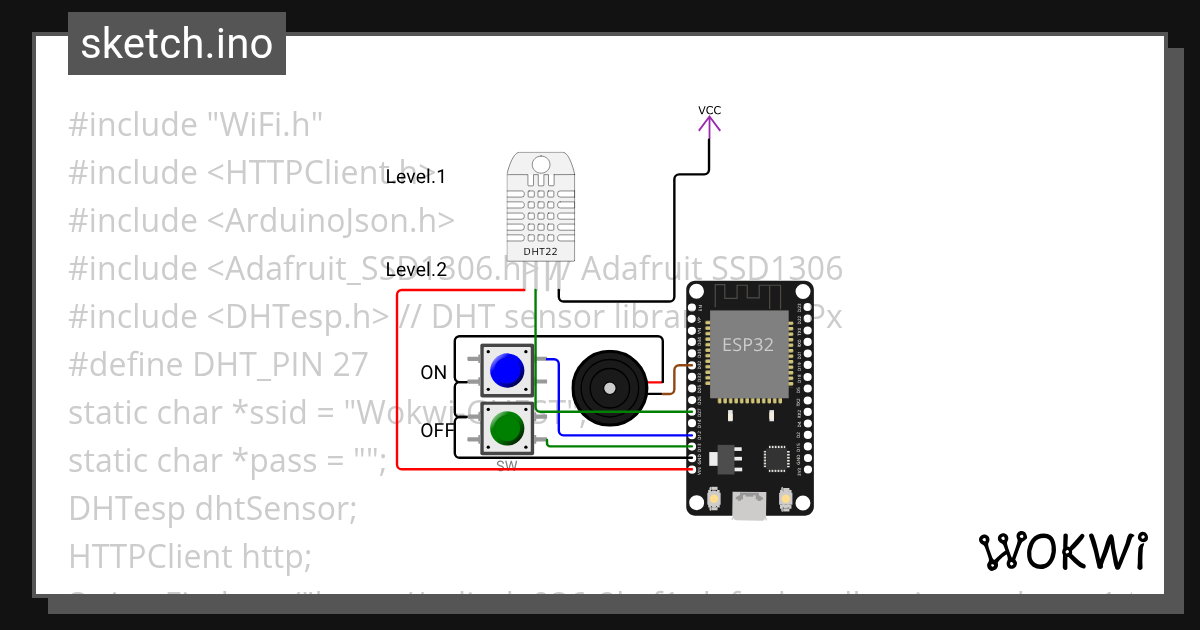 หนูนา Wokwi Esp32 Stm32 Arduino Simulator