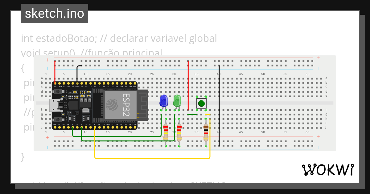 aula 23-01 - Wokwi ESP32, STM32, Arduino Simulator
