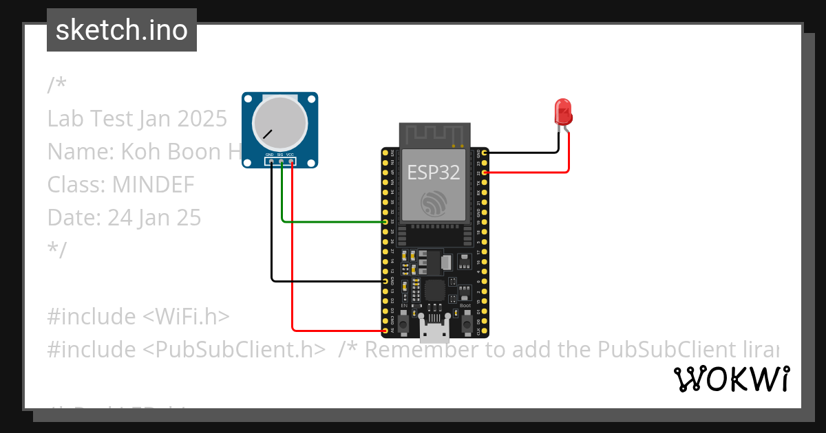 Wokwi - Online ESP32, STM32, Arduino Simulator